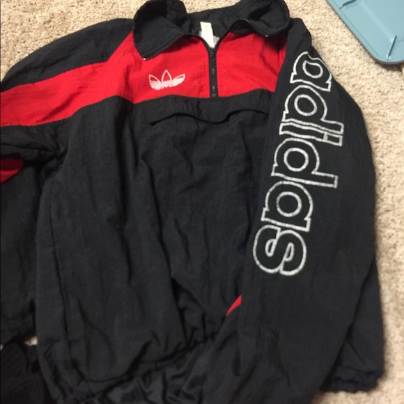 adidas | Jackets & Coats | Vintage Adidas Half Zip Jacket | Poshmark